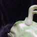 Scarce Antique Wannopee Lettuce Leaf Majolica Pitcher and Bowl C. 1901 ...