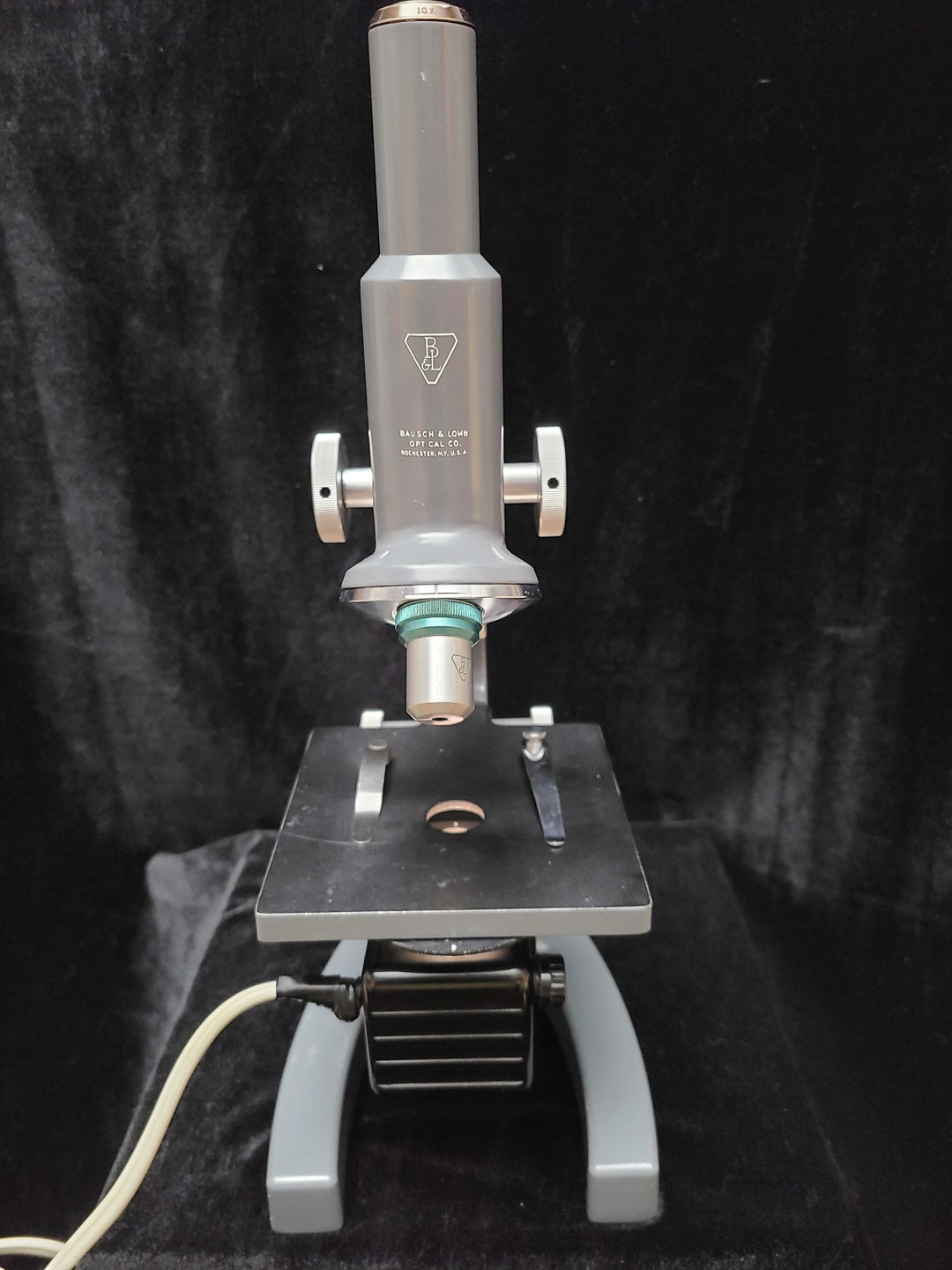 Vintage Bausch & Lomb Compound IST Monocular Microscope 1940s - Etsy