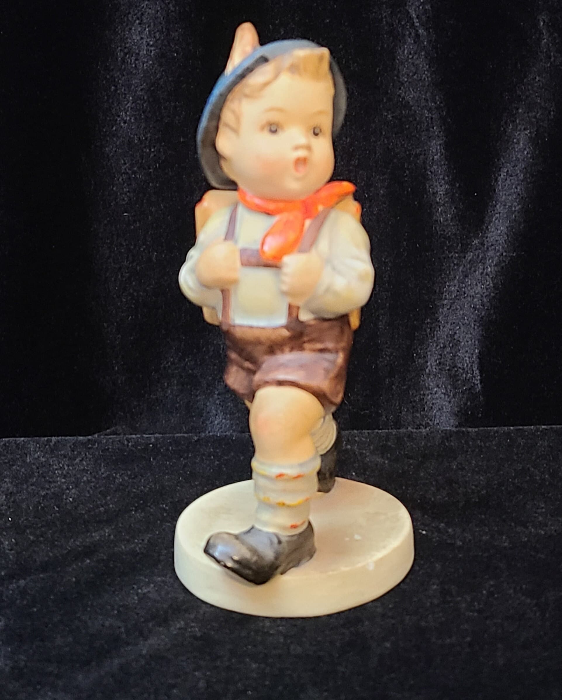 Vintage Hummel 82/0 School Boy TMK 2 Germany (U.S. Zone 1945-1955) (no Hummel Stamp but Signed ...