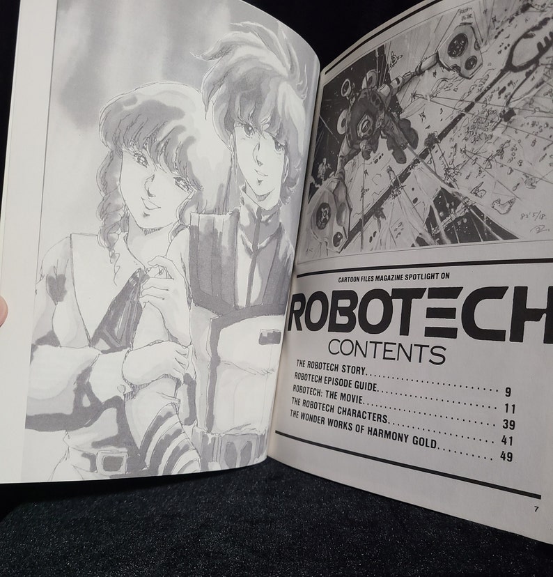 Vintage ROBOTECH Magazine - Etsy