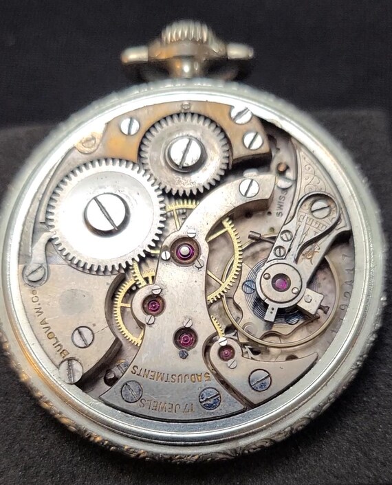 Antique Bulova Phantom Pocket Watch (c.1922(Working)) - Gem