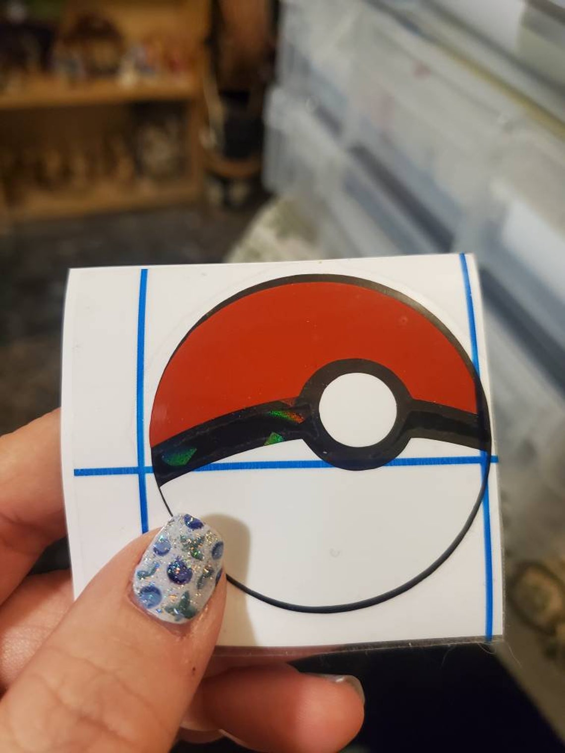Pokeball Vinyl Decal - Etsy