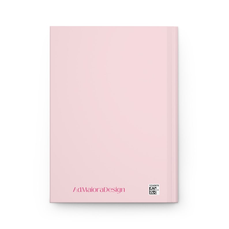 Hardcover Ruled Journal Pastel Pink Notebook Lined - Etsy