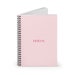 Pink Spiral Notebook Ruled Line Notebook Fun College Ruled Notebook ...