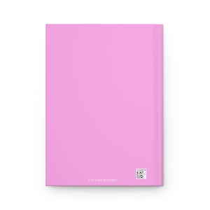 Hardcover Ruled Journal Pastel Pink Notebook Lined Notebook Aesthetic ...