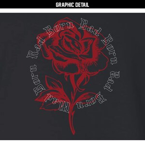 Born Bad Rad Mad Sad Aesthetic Hoodie Long Body Pullover - Etsy