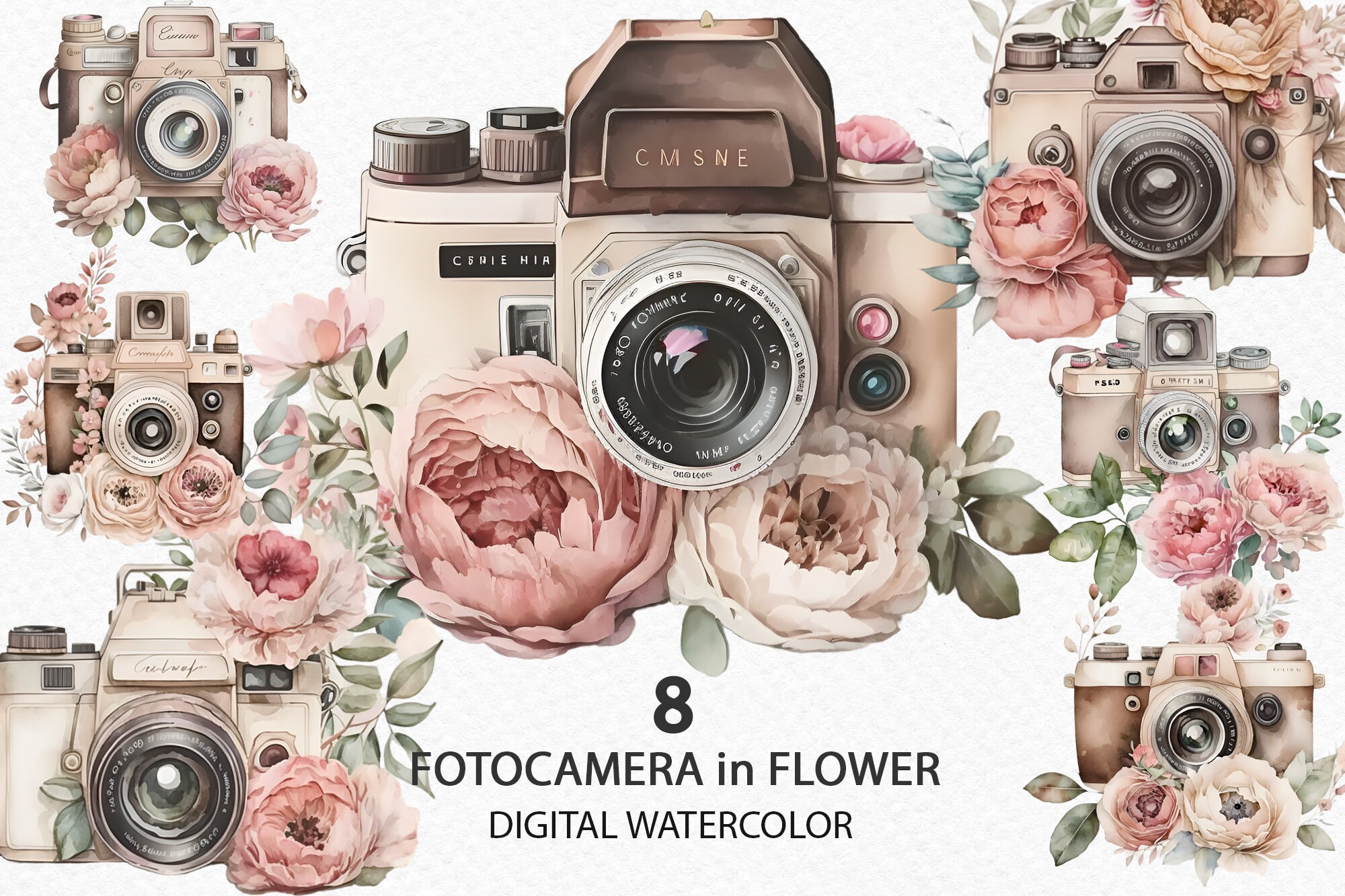 Fotokamera Clipart Flower