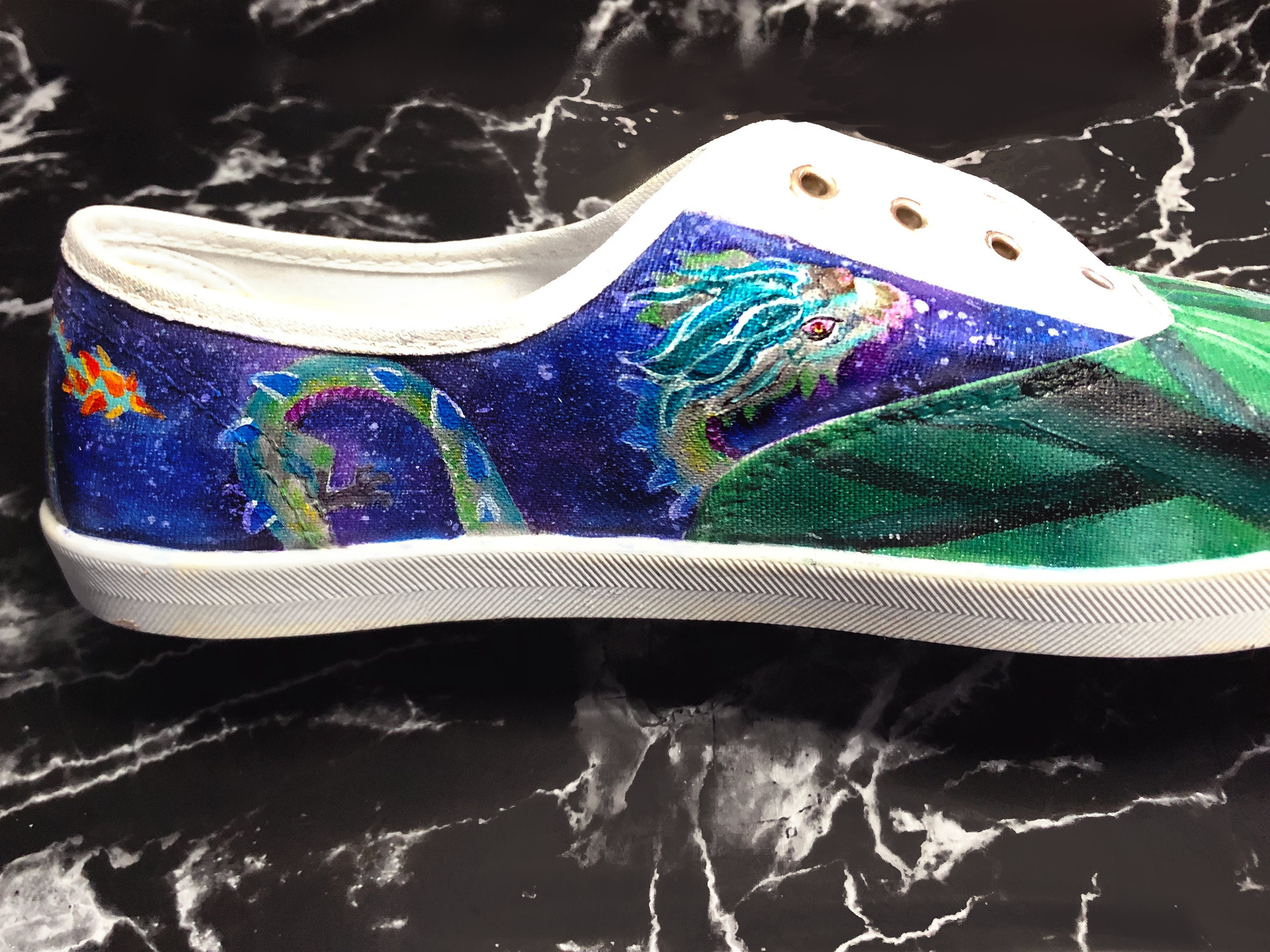 Legends of Zelda: Breath of the Wild Shoes- Custom Painted- EXAMPLE - Etsy