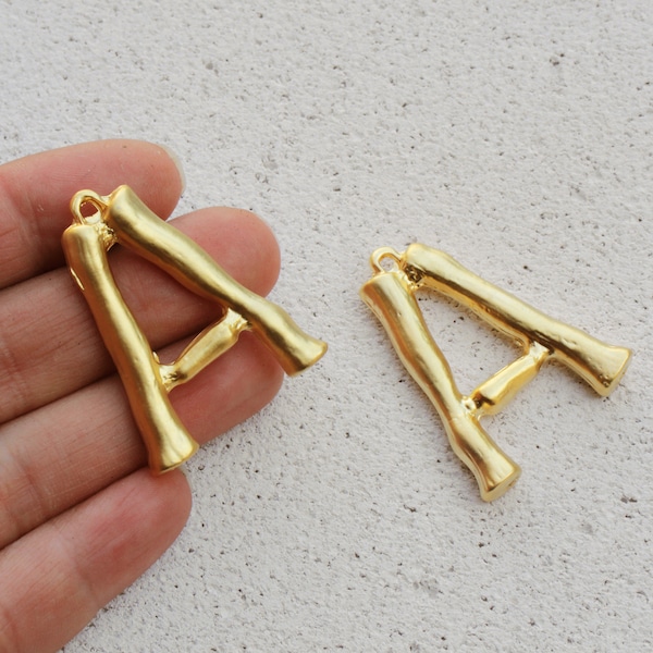 Metal Alphabet Beads - Etsy