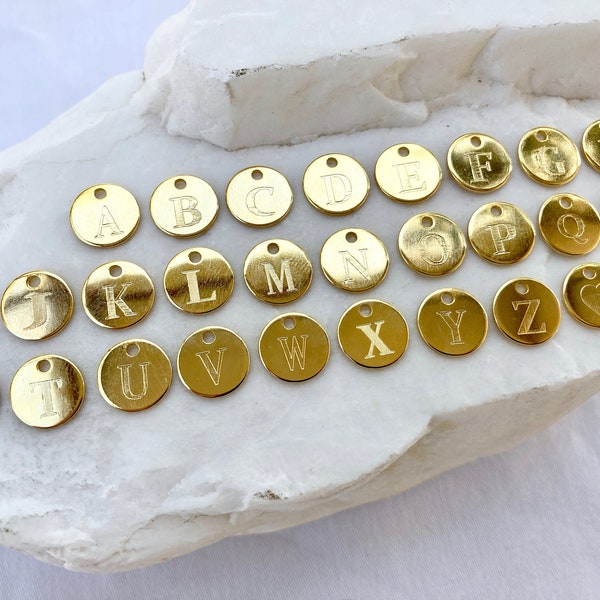 Monogram Charm - Etsy