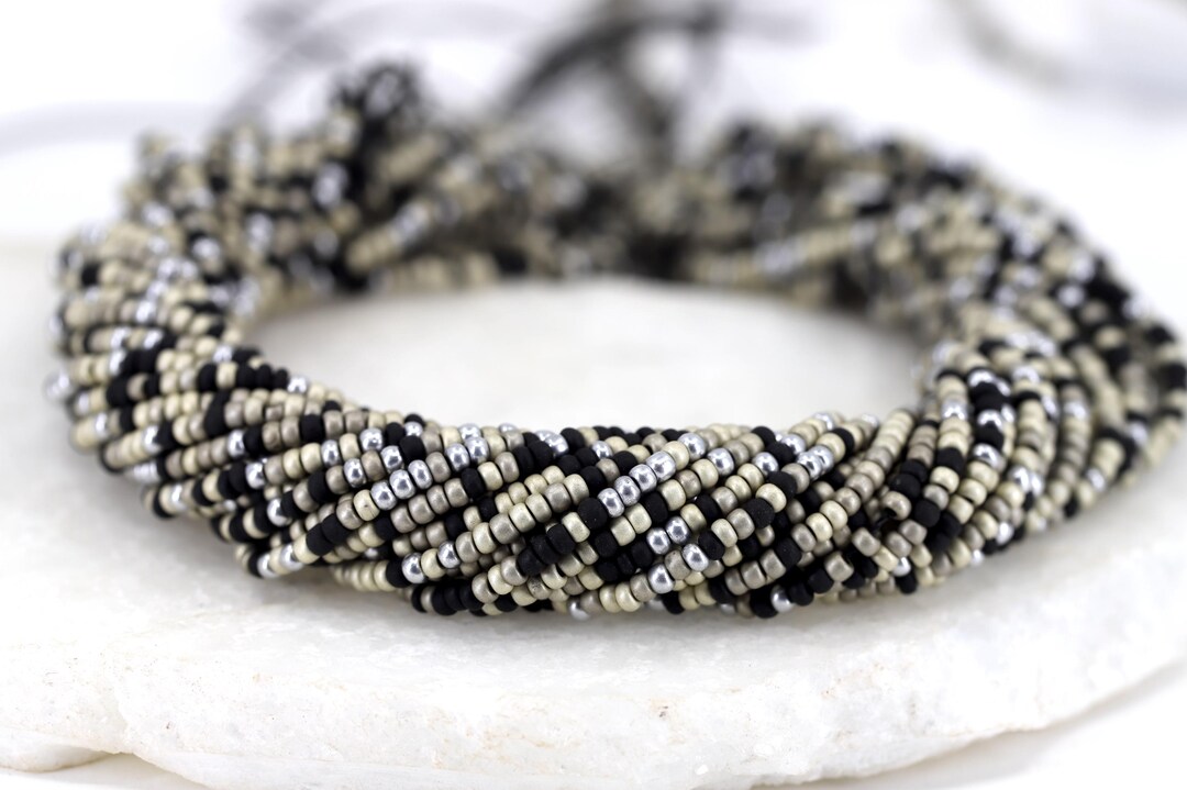 1 Meter Mix Multicolour Seed Bead Strands, 11/0 (2.2mm) Colorful Czech ...