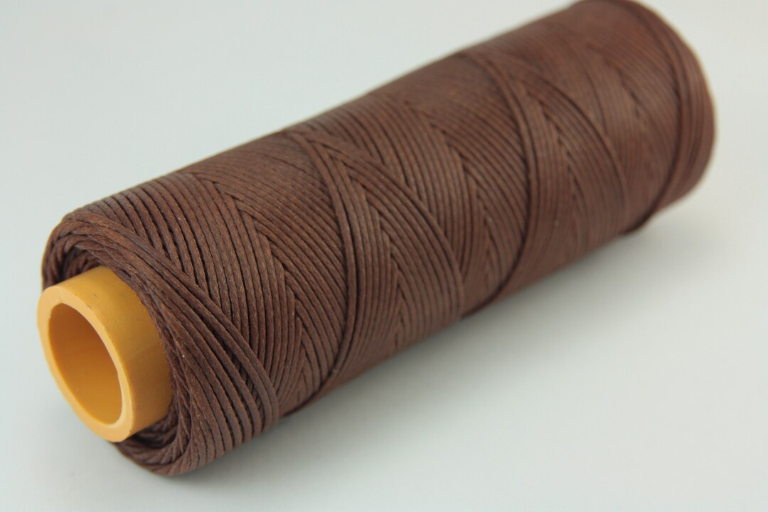 Brown Wax Cord, 1mm Waxed Macrame Cord Thread Beading Cord 1 Roll 100 ...