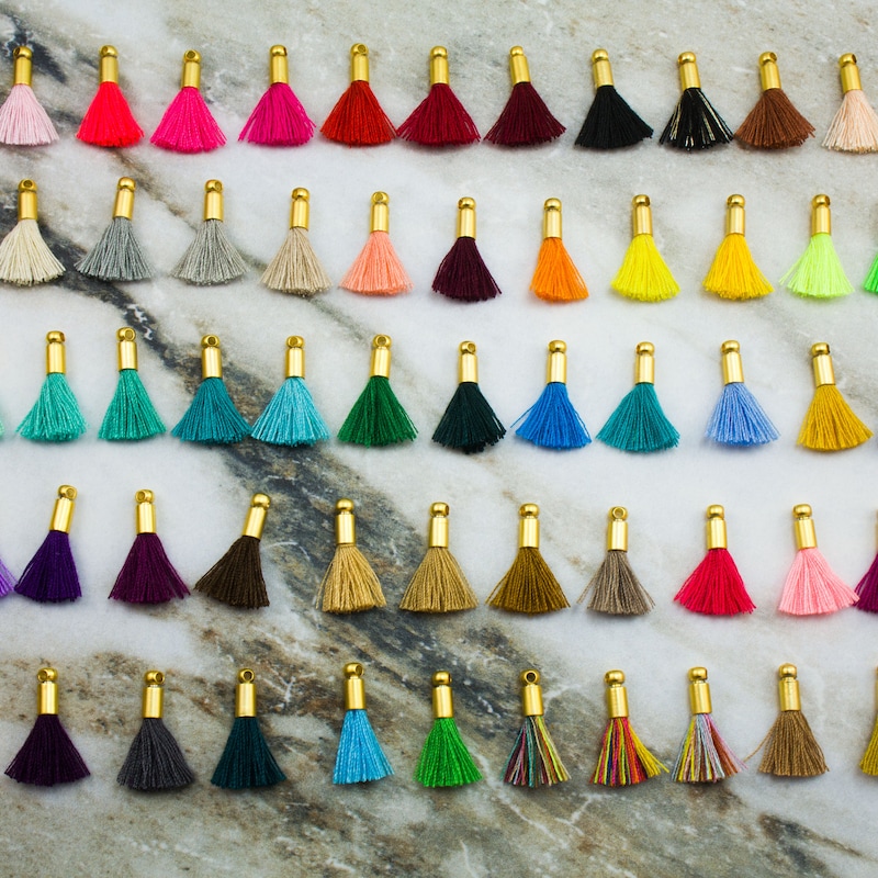 Mini Tassels - Etsy