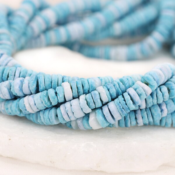 Shell Heishi Beads - Etsy