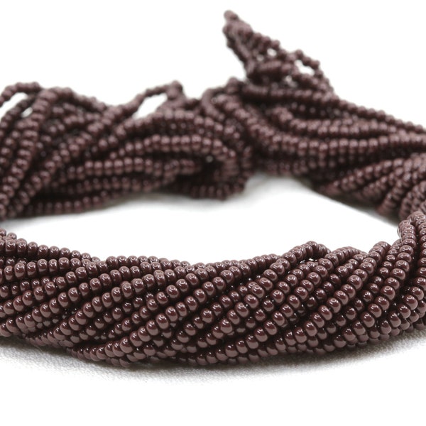 Dark Brown Beads - Etsy