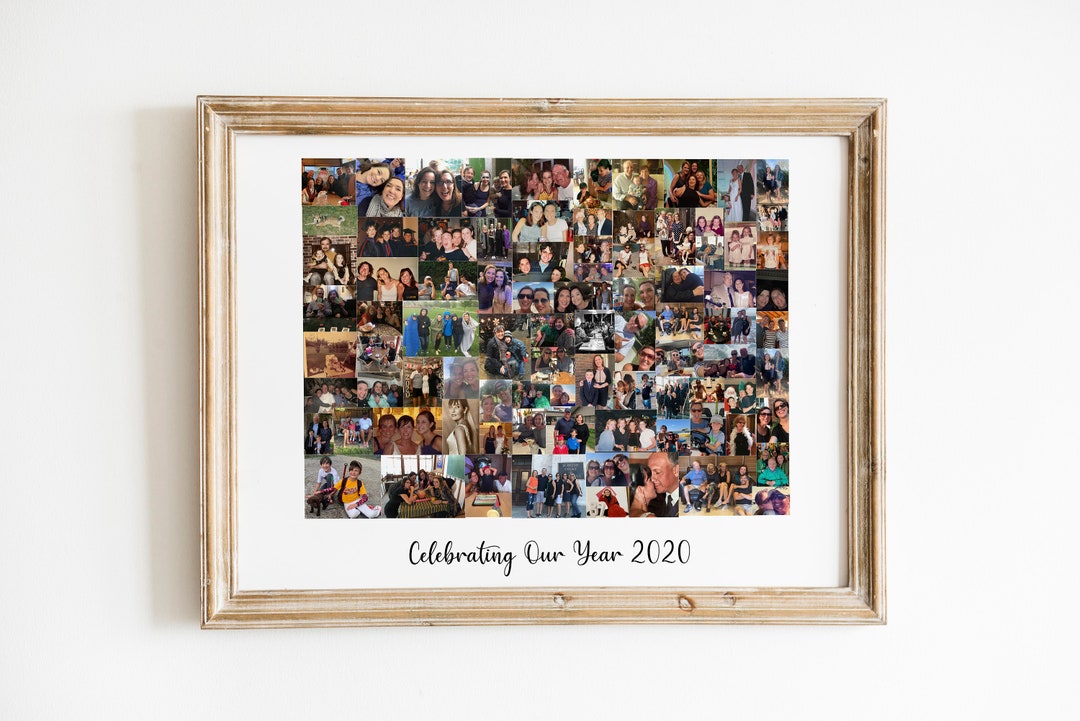 Rectangle Shape Photo Collage. Picture Collage. Collage of Photos ...