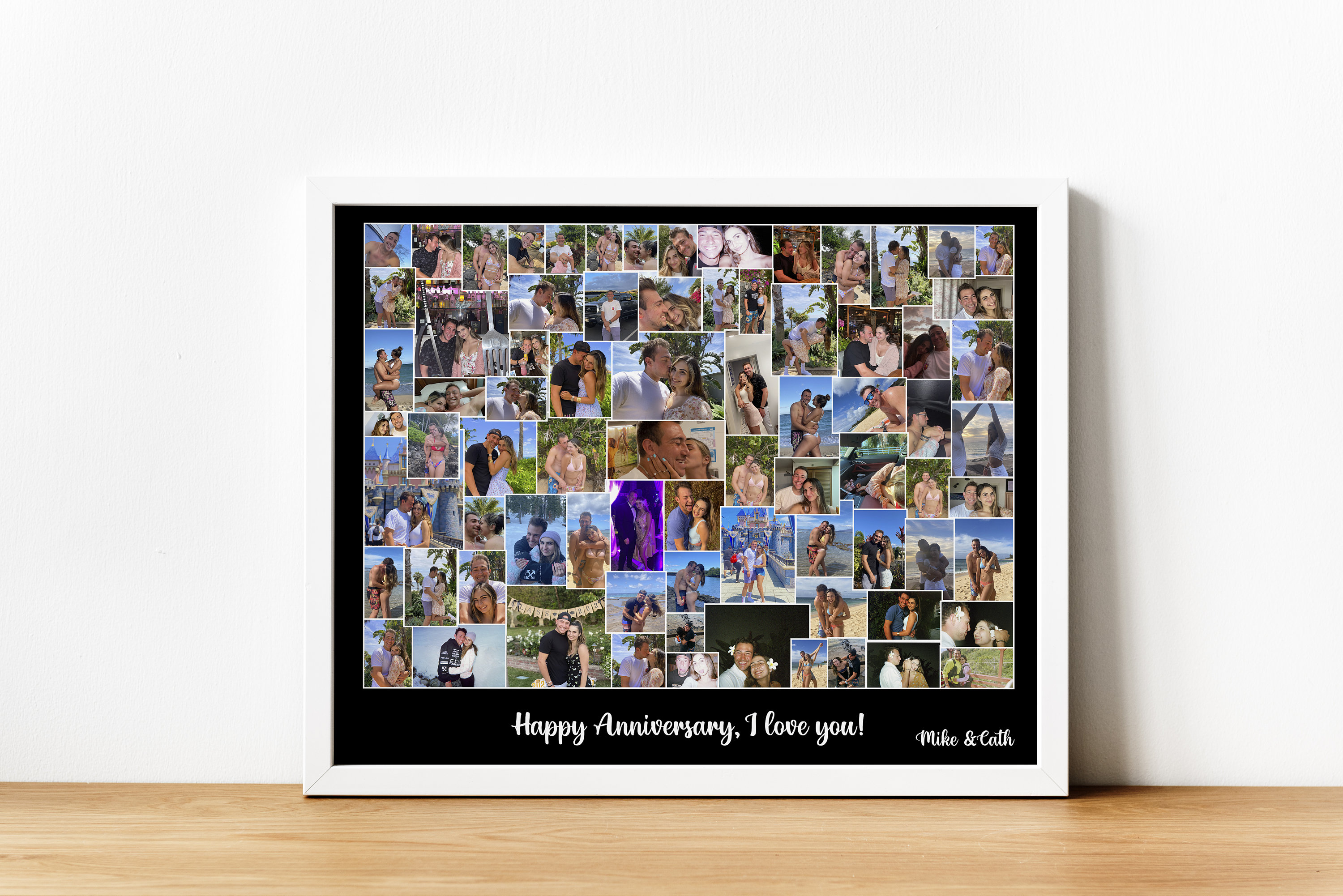 Custom Collage Gift Personalized Photo Collage Any Year - Etsy