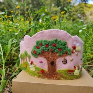 Spring Felt Birthday Crown - Etsy