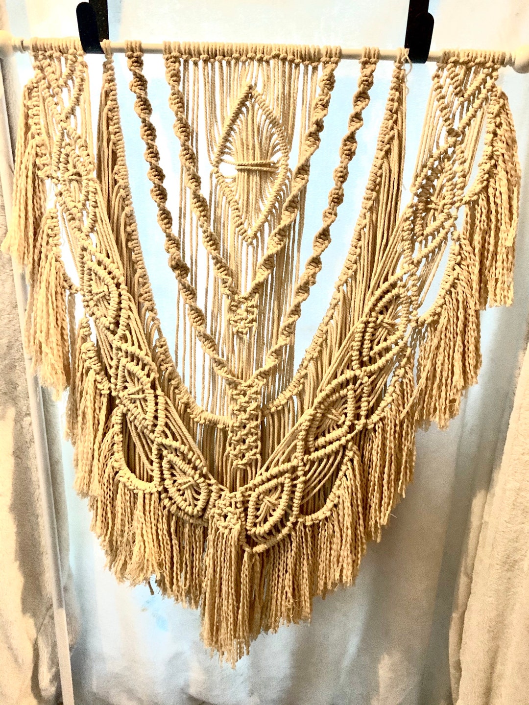 Big Macrame Wall Hanging - Etsy