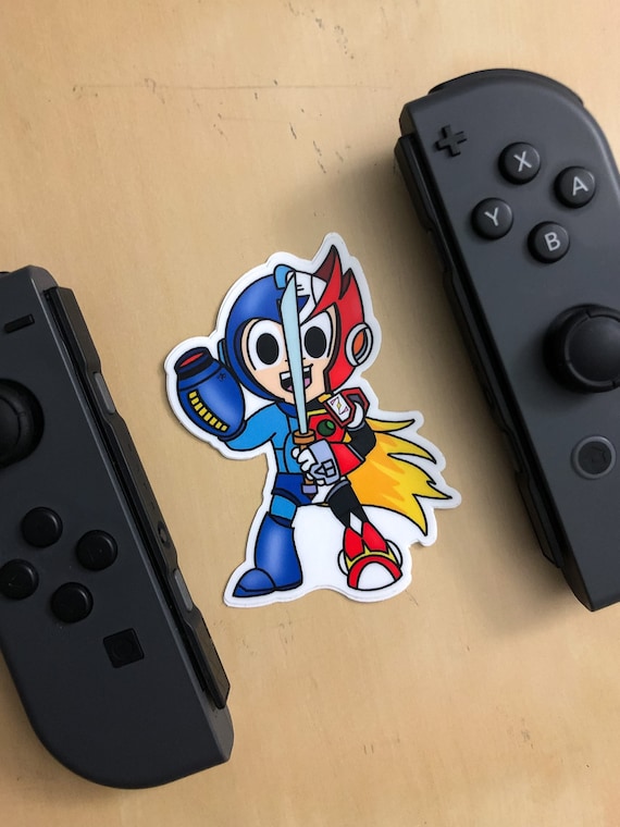 Mega-man X Zero Cute Anime Sticker Megaman Sticker | Etsy