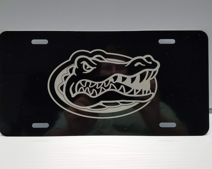 Florida Gators Gator Head License Plate - Etsy
