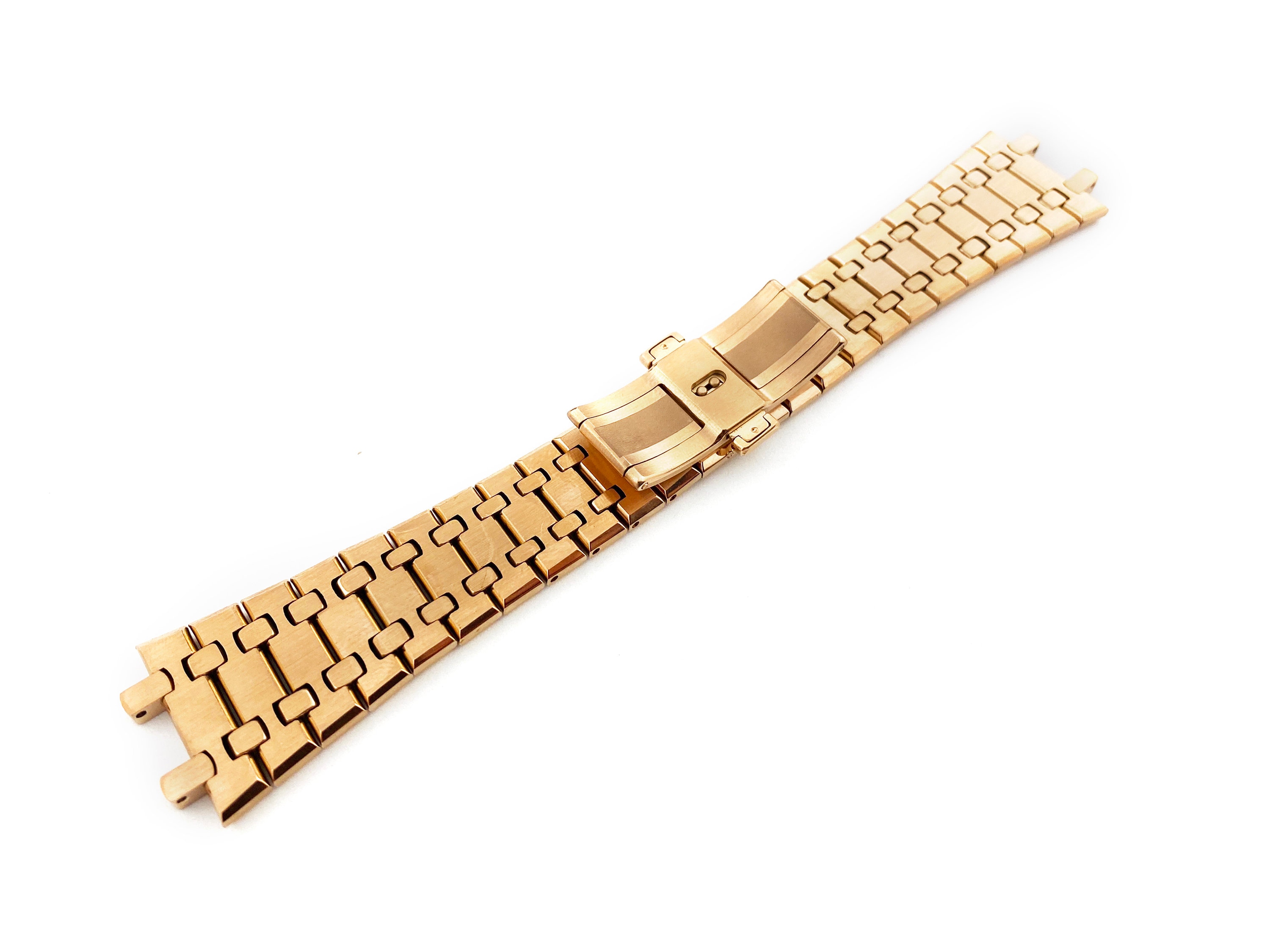 26mm Rose Gold Stainless Steel Strap Band Bracelet Fit | Etsy