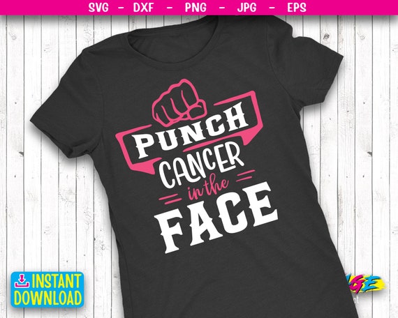 Cancer Awareness SVG Breast Cancer Svg Cut Files Punch - Etsy Canada