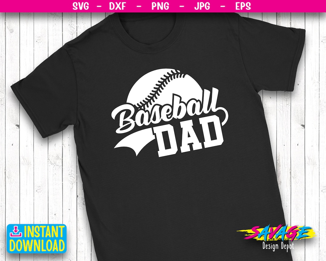Baseball Mom SVG Baseball Dad SVG Baseball SVG Shirt Design Cricut File ...