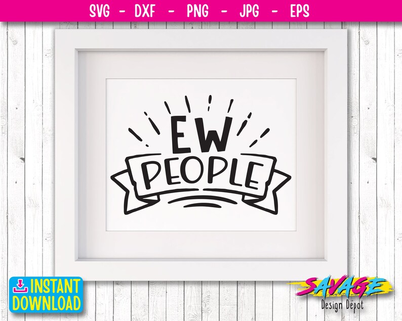 EW People SVG Introvert SVG Funny Quote Svg Sassy Shirt - Etsy
