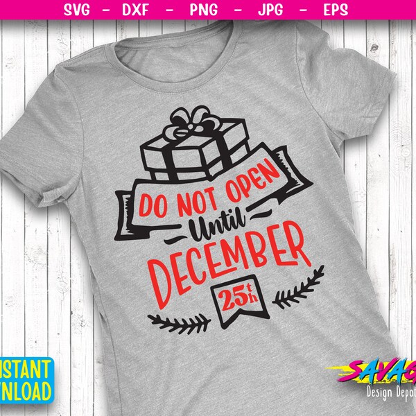Do Not Open Until - Etsy