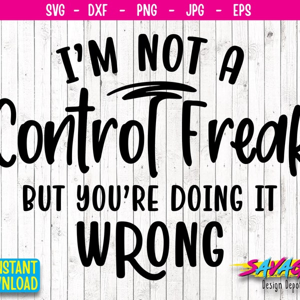 Control Freak Png - Etsy