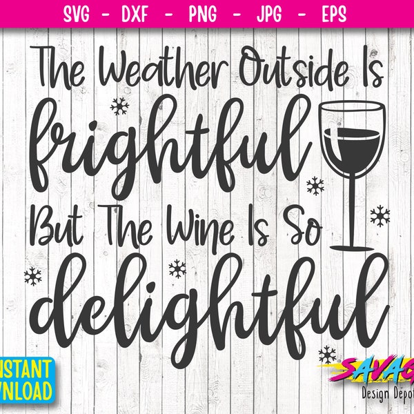Wine is Delightful - Etsy