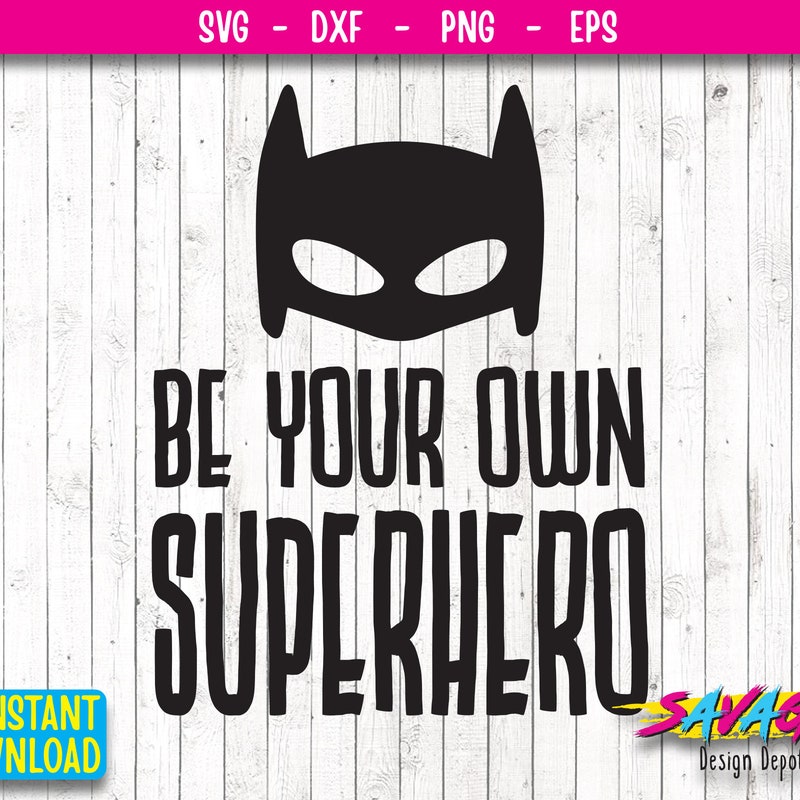 Superhero Svg - Etsy