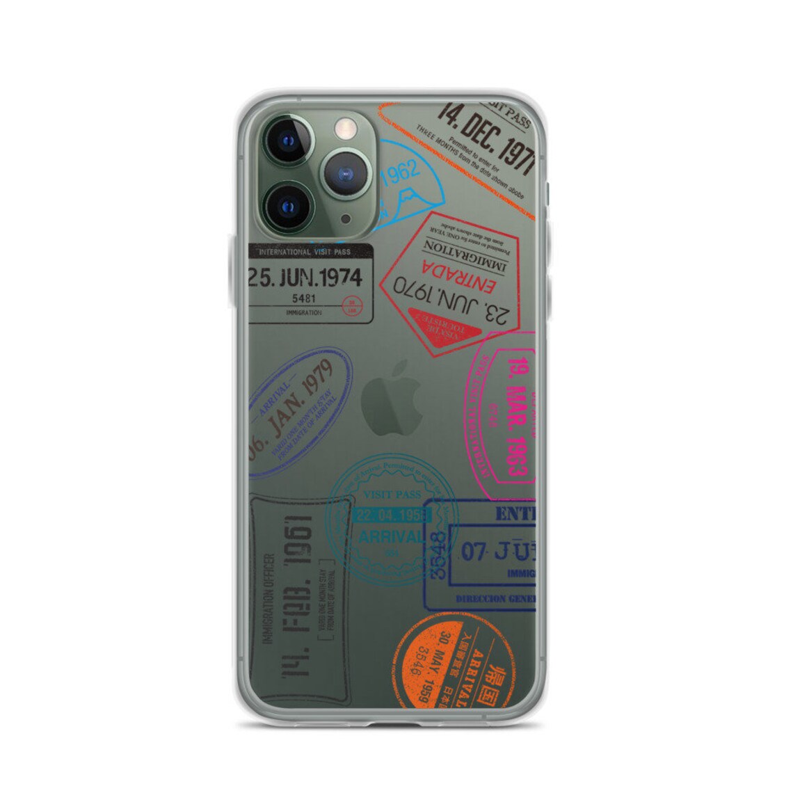 TR-001 Iphone Clear Case Collage Retro Trip 3 - Etsy