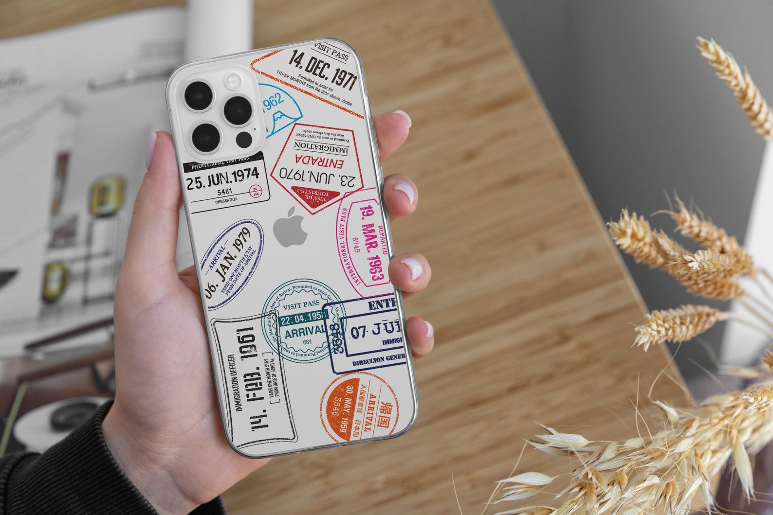 TR-001 Iphone Clear Case Collage Retro Trip 3 - Etsy