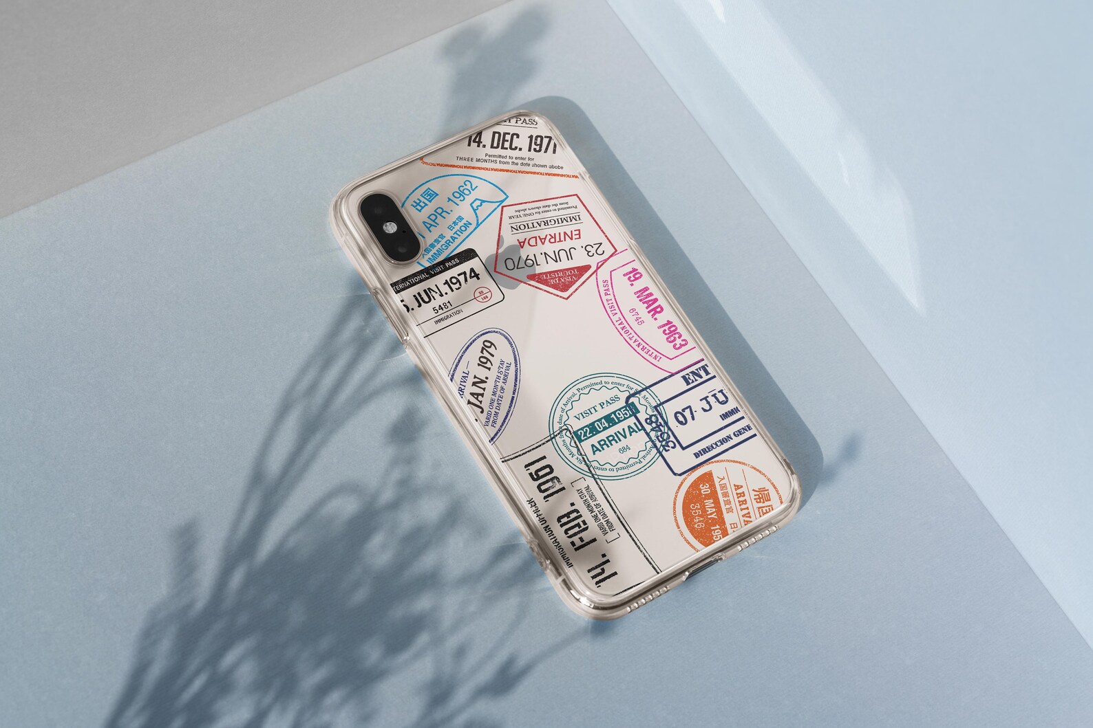 TR-001 Iphone Clear Case Collage Retro Trip 3 - Etsy
