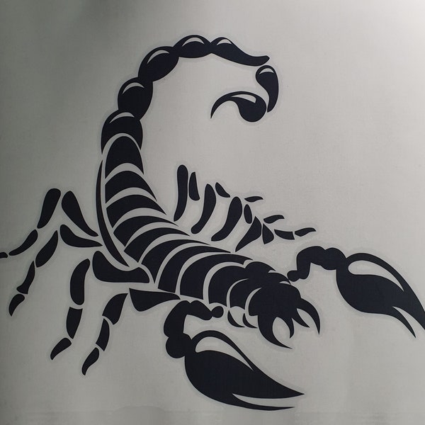 Scorpion Car Decal - Etsy