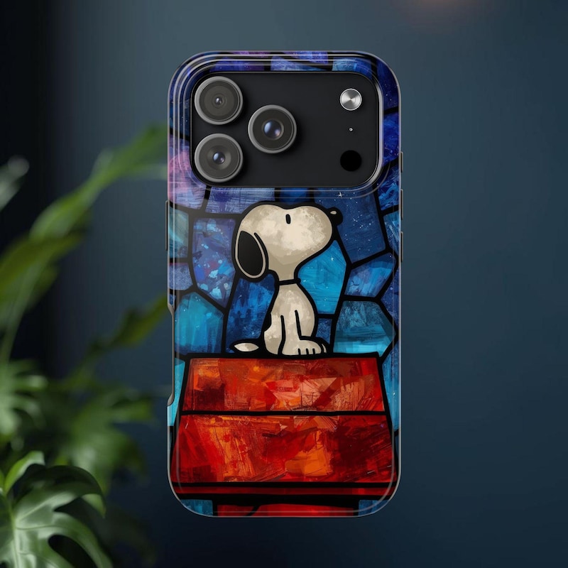 Cute Blue Snoopy Cases - Etsy