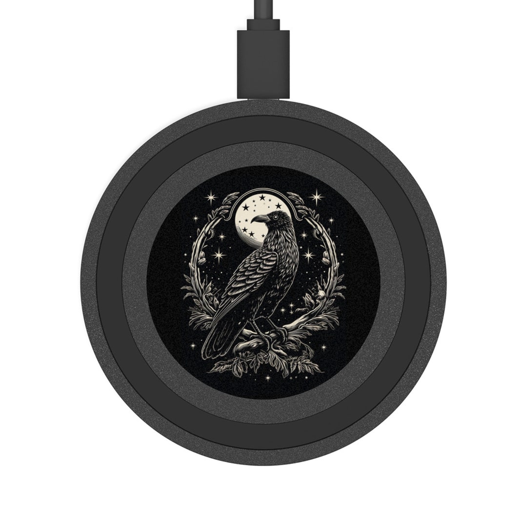 Mystical Raven Wireless Charging Pad for Smartphone, Universal iPhone ...