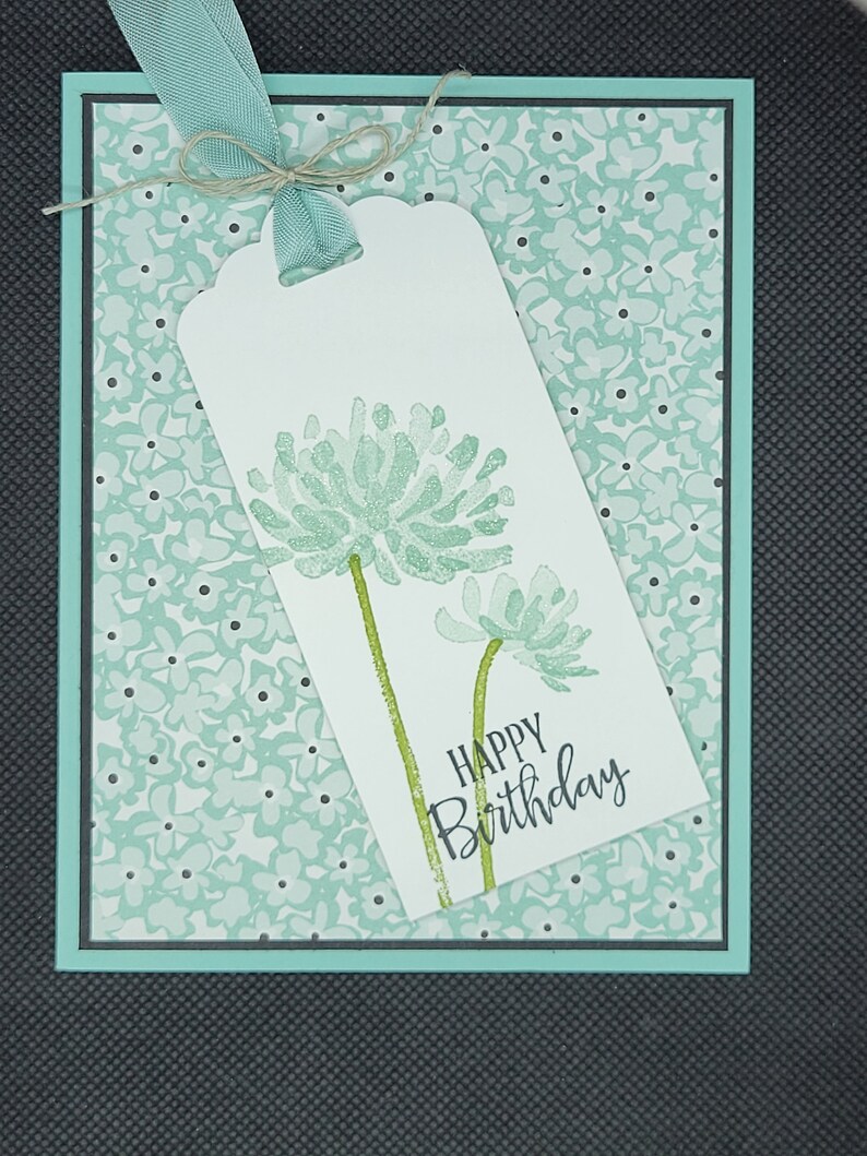 Handcrafted Birthday Floral Cards (set of 8) - Etsy