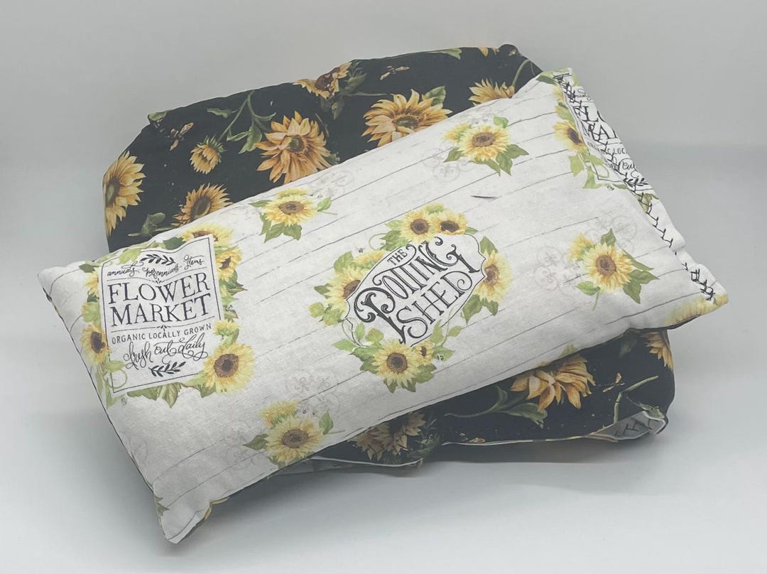 Lavender Heating & Cooling Pad, Sunflower Pattern - Etsy