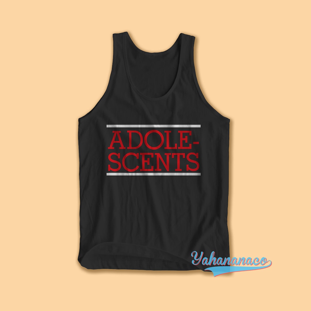 Adolescents Band Tank Top American Punk Rock Hardcore Punk Tony Reflex ...