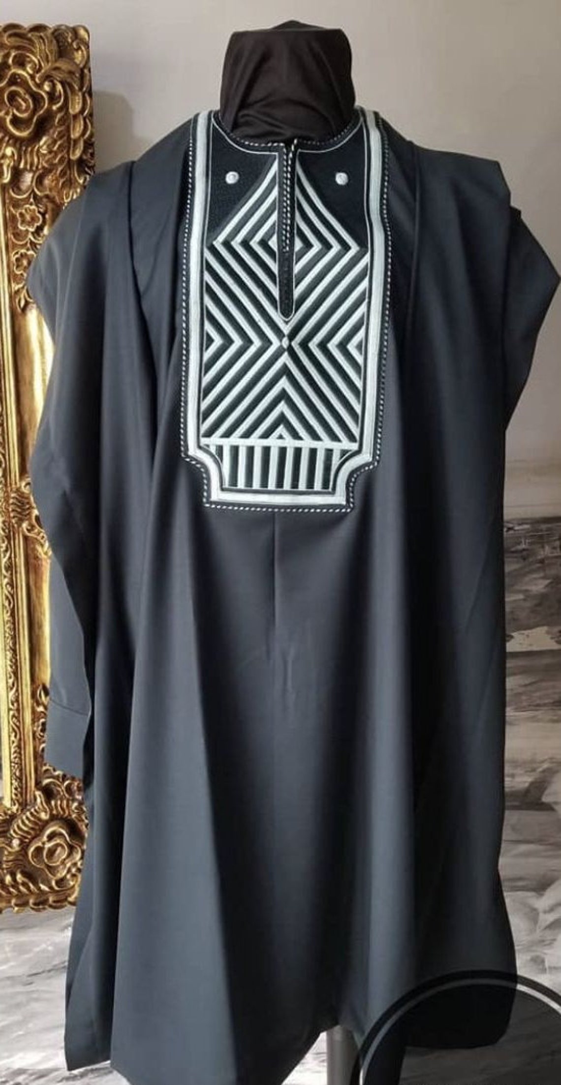Tomiwa African Men Agbada Set With Matching Shirt and Pant/african ...