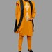 African Men 3pcs Yellow Agbada, African Men Wedding Dress, African ...