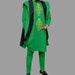African Men 3pcs Yellow Agbada, African Men Wedding Dress, African ...