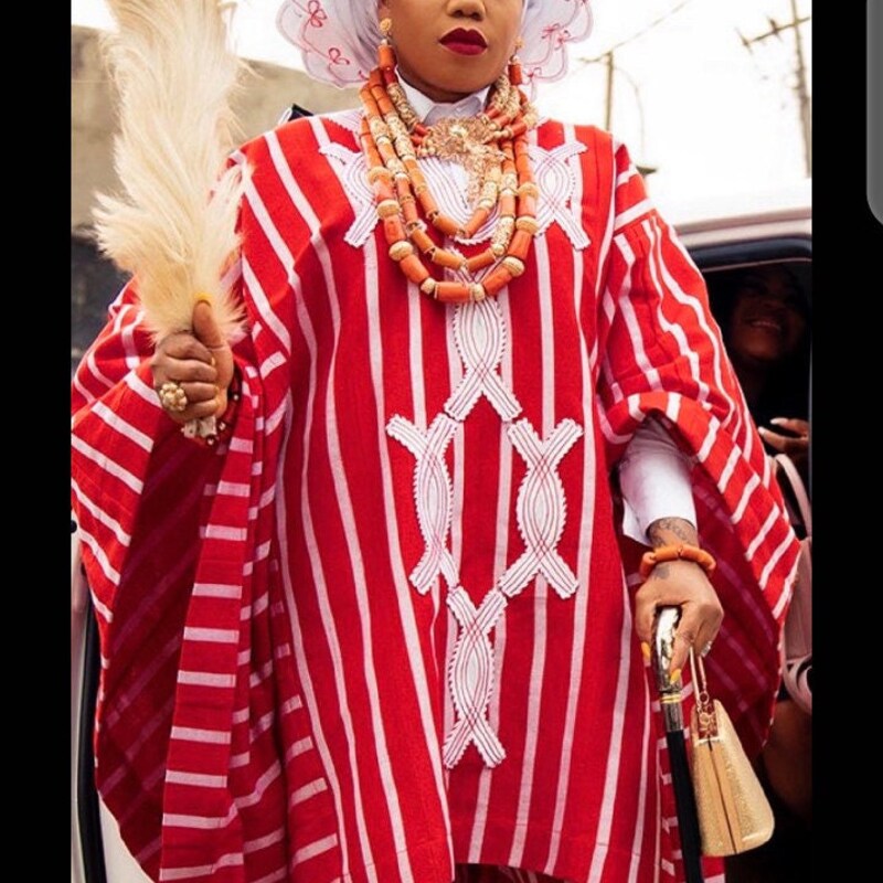 Red African Dress - Etsy UK