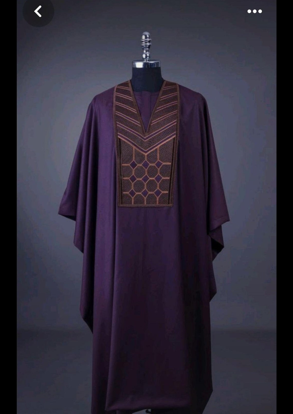 African Men 3pcs Agbada Set With Matching Shi, Pant and Hat/african ...