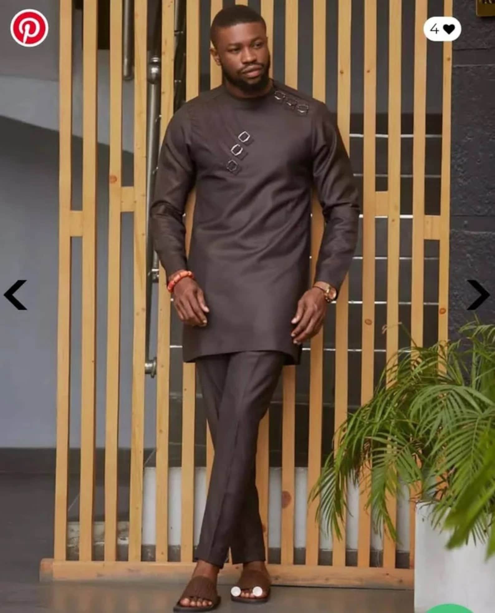 African Men's Wear African Wedding Suit Groomsmen Suit - Etsy