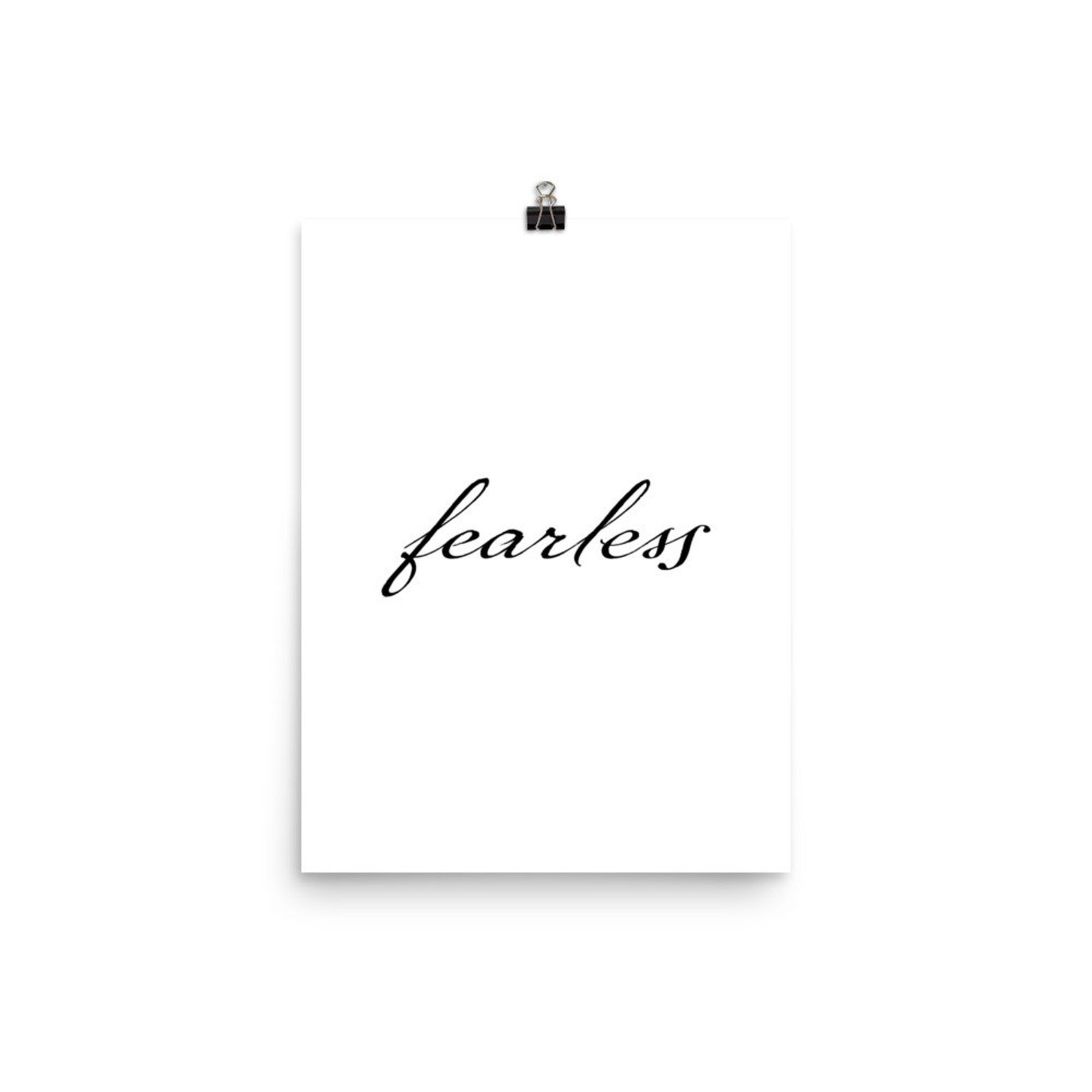 Fearless Minimalist Black and White Taylor Swift Poster Print 8x10 - Etsy