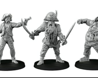 Space Pirates Miniatures | Etsy